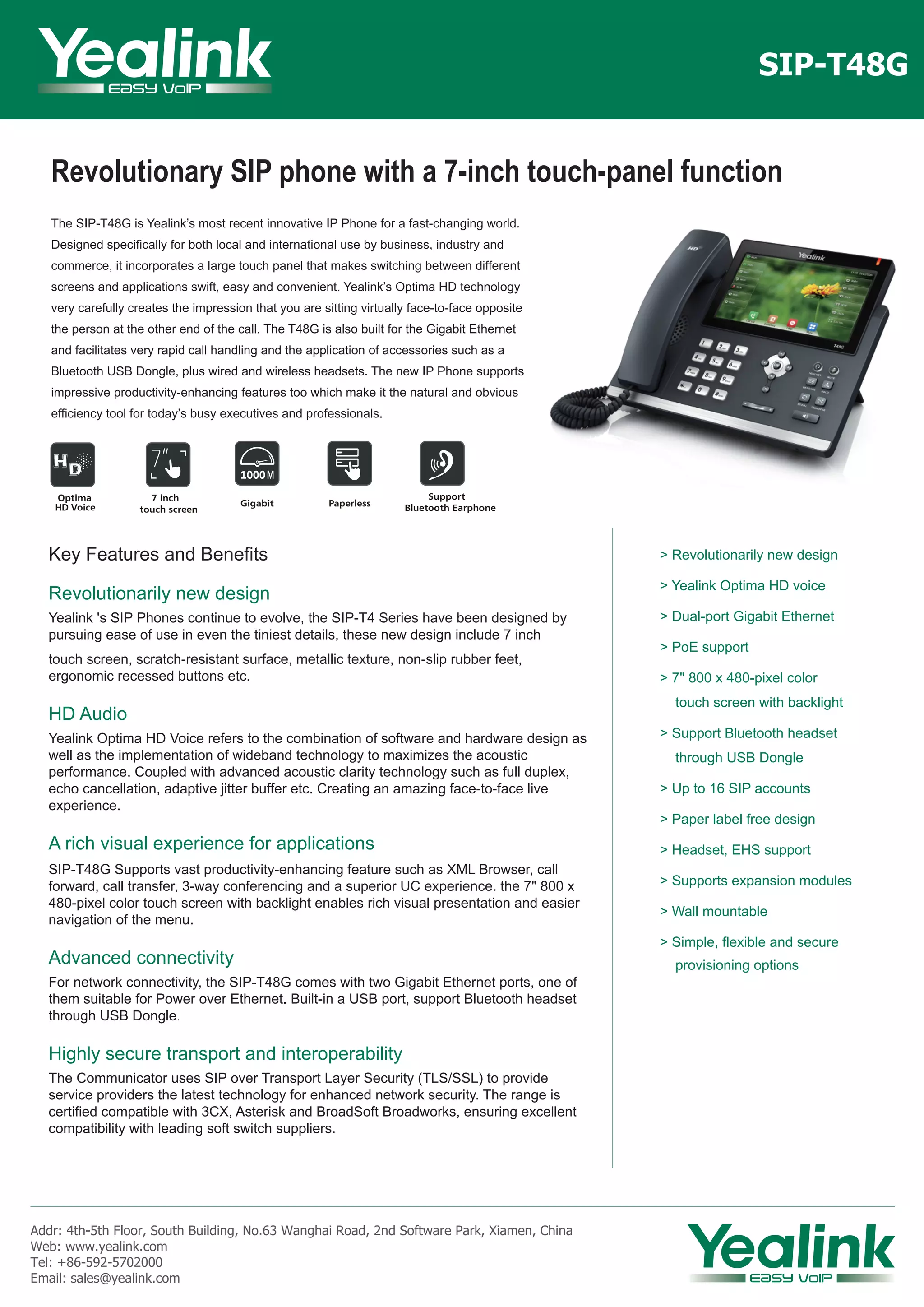 Yealink full brochure | PDF