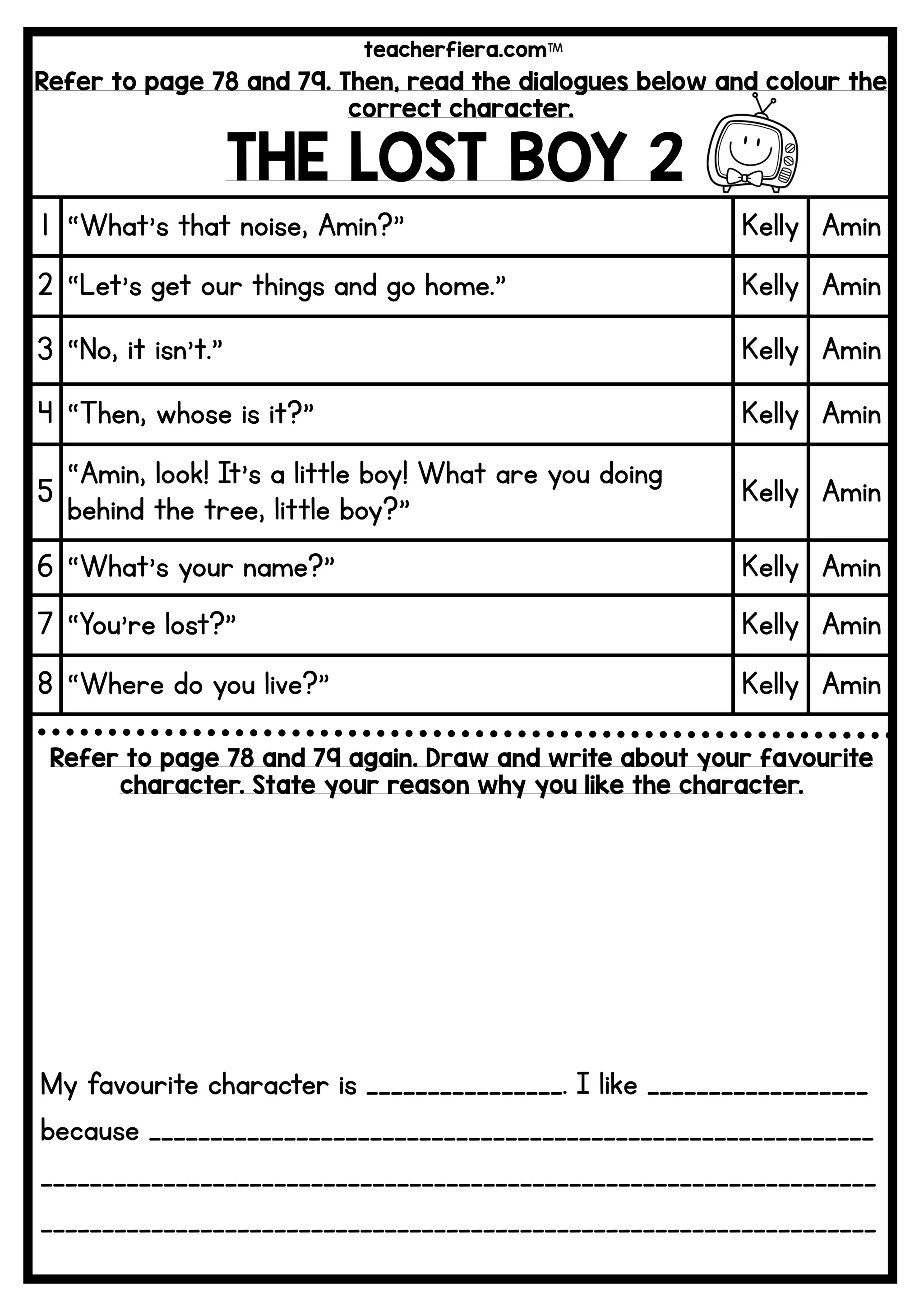 Year 4-module-7-helping-out-worksheets-1-10 | PDF