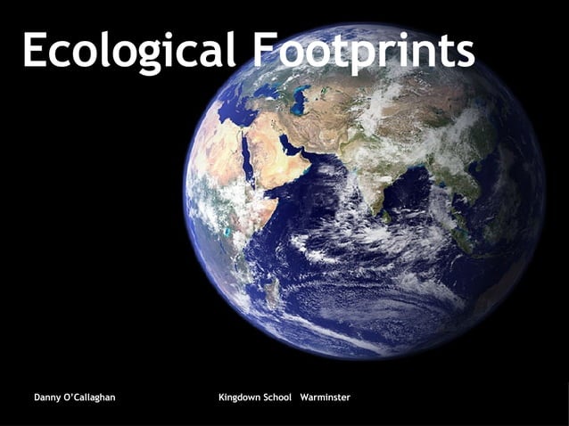 Year 9 Ecological Footprints | PPT