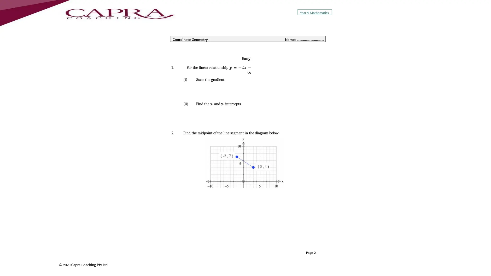 Year-9-Maths-Exam-Booklet-Coordinate-Geometry-Questions.pptx