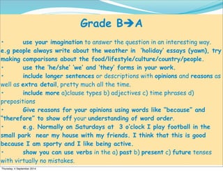 Year 10 lesson 1 GCSE Writing 1 | PDF