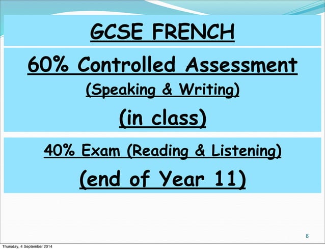 Year 10 lesson 1 GCSE Writing 1 | PPT