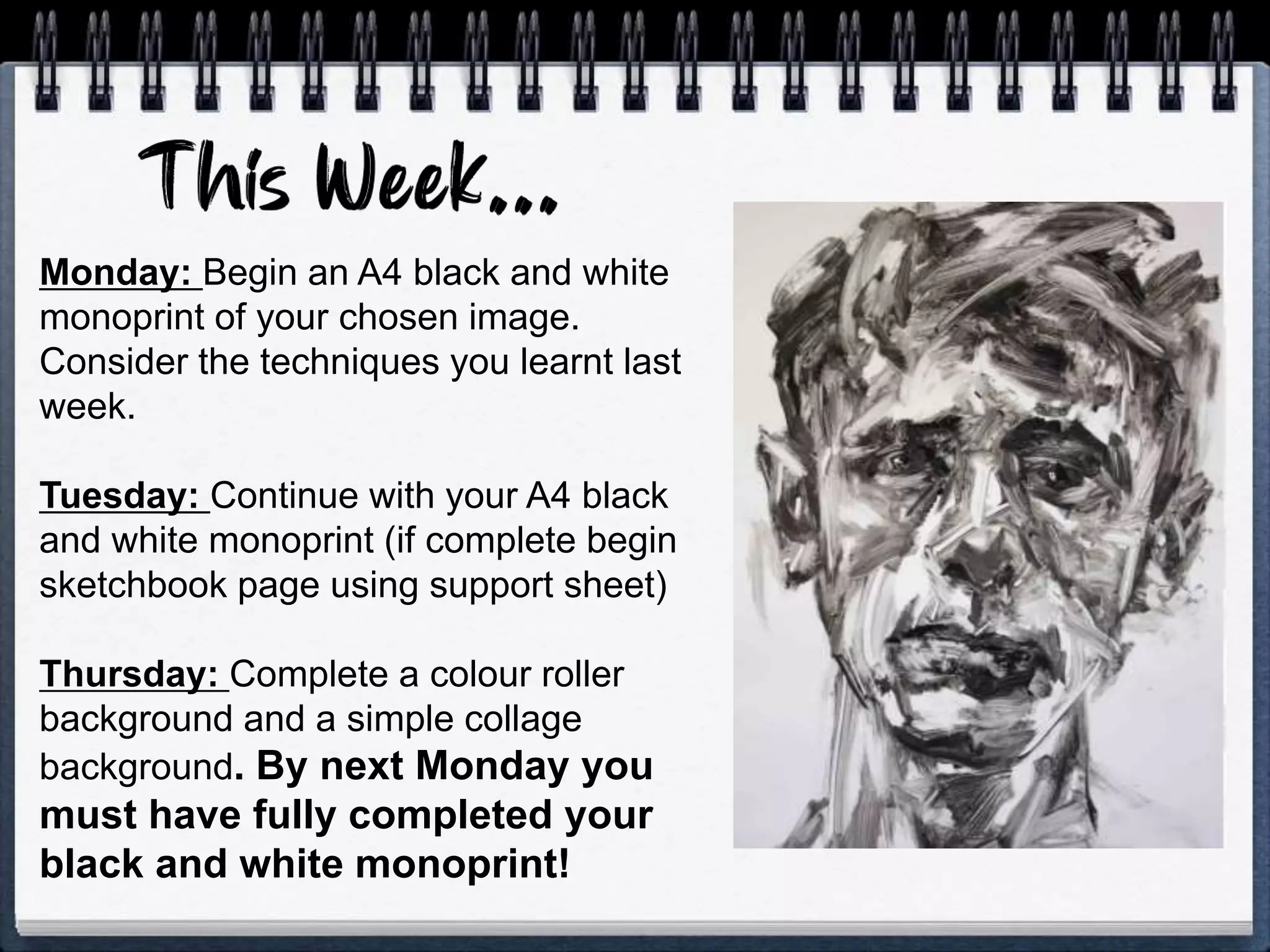 Year 10 art monoprint week | PPT