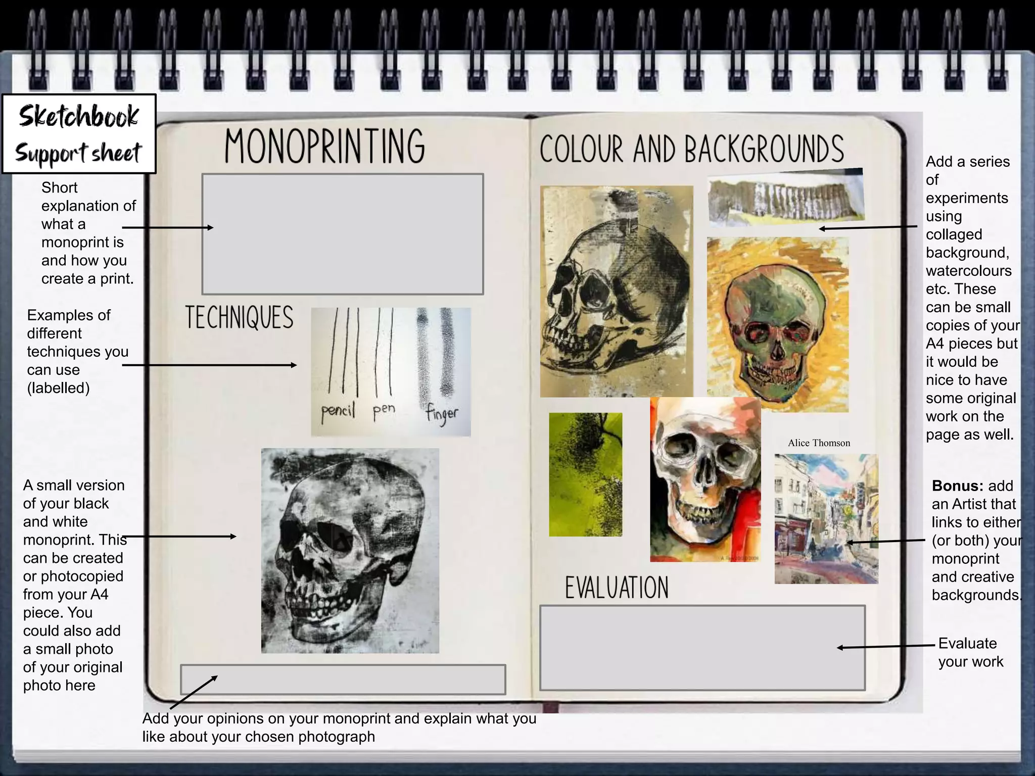 Year 10 art monoprint week | PPT