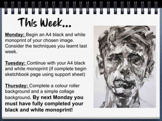 Year 10 art monoprint week | PPT