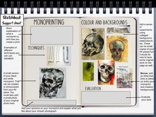 Year 10 art monoprint week | PPT