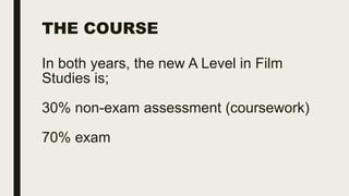 Year 10 Film Studies Taster Session | PPTX