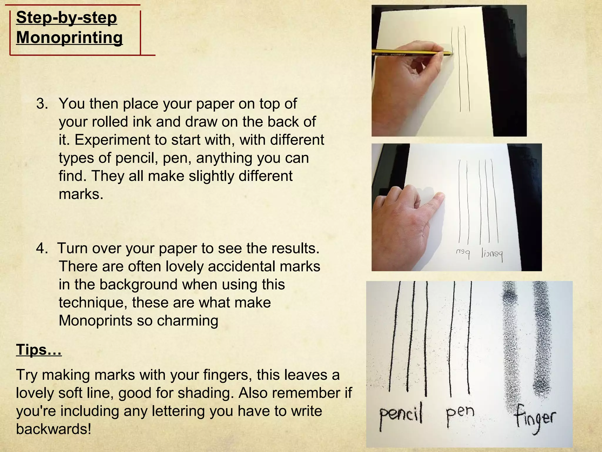 Year 10 Monoprinting | PPT