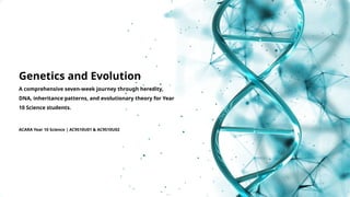Year 10 Year 10 Science genetics section 2.pptx