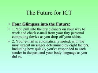 Year10 The Future For Ict | PPT