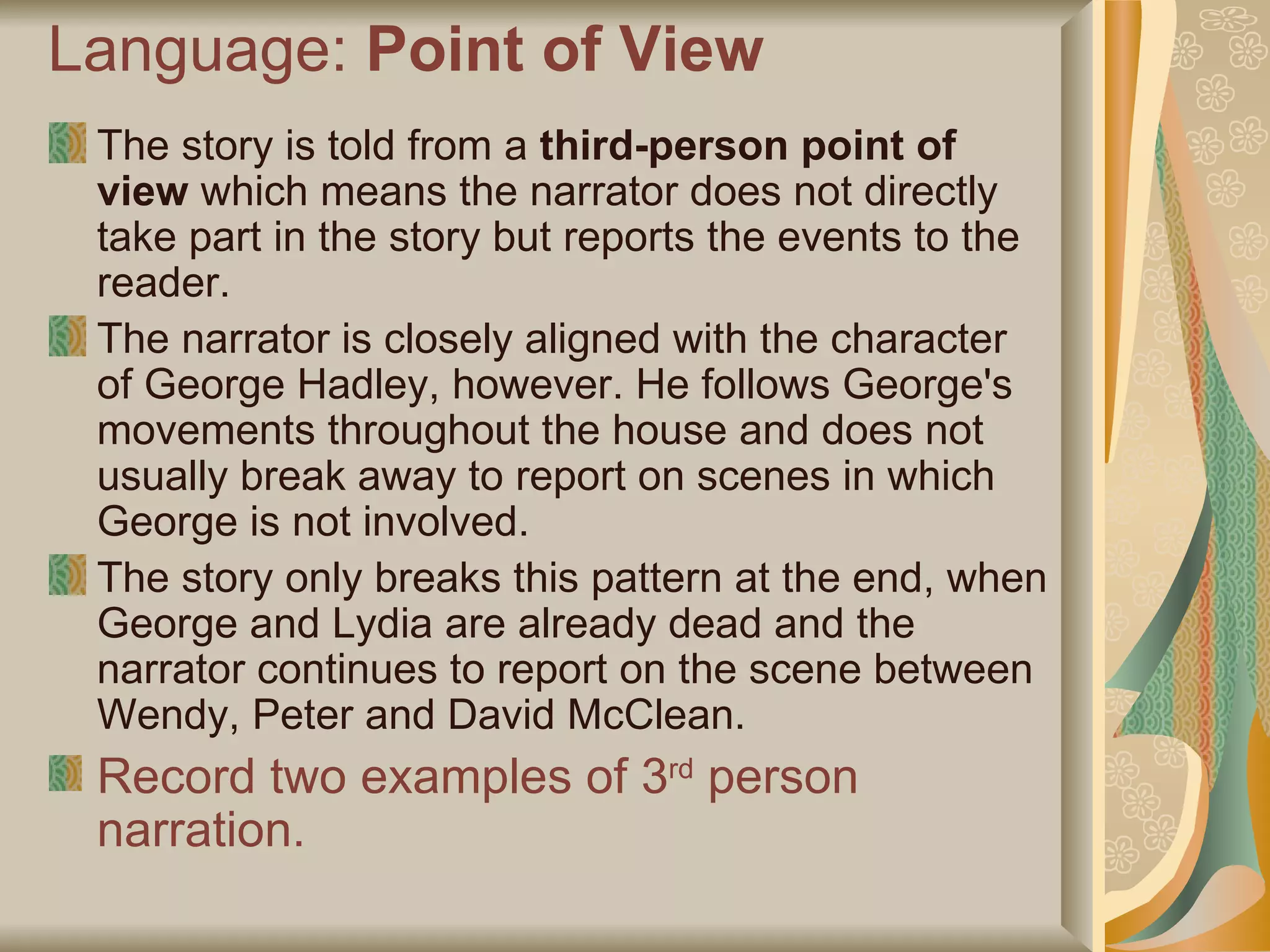 The veldt by Ray Bradbury 2012 | PPT