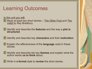 The veldt by Ray Bradbury 2012 | PPT