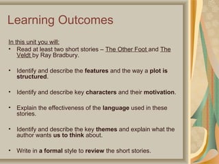 Year 10 the veldt updated | PPT