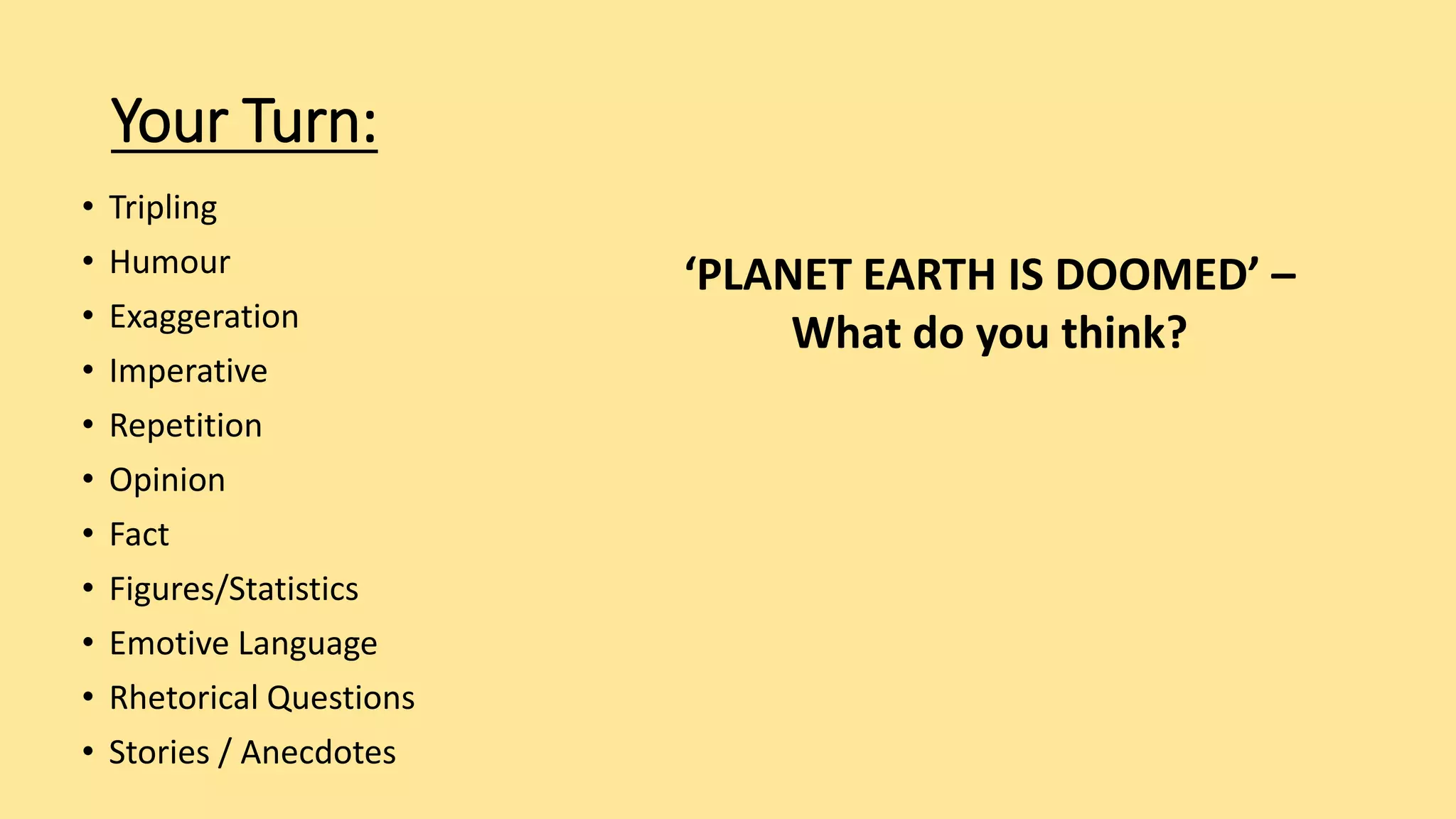 Year 10 iGCSE English Language writing | PPTX