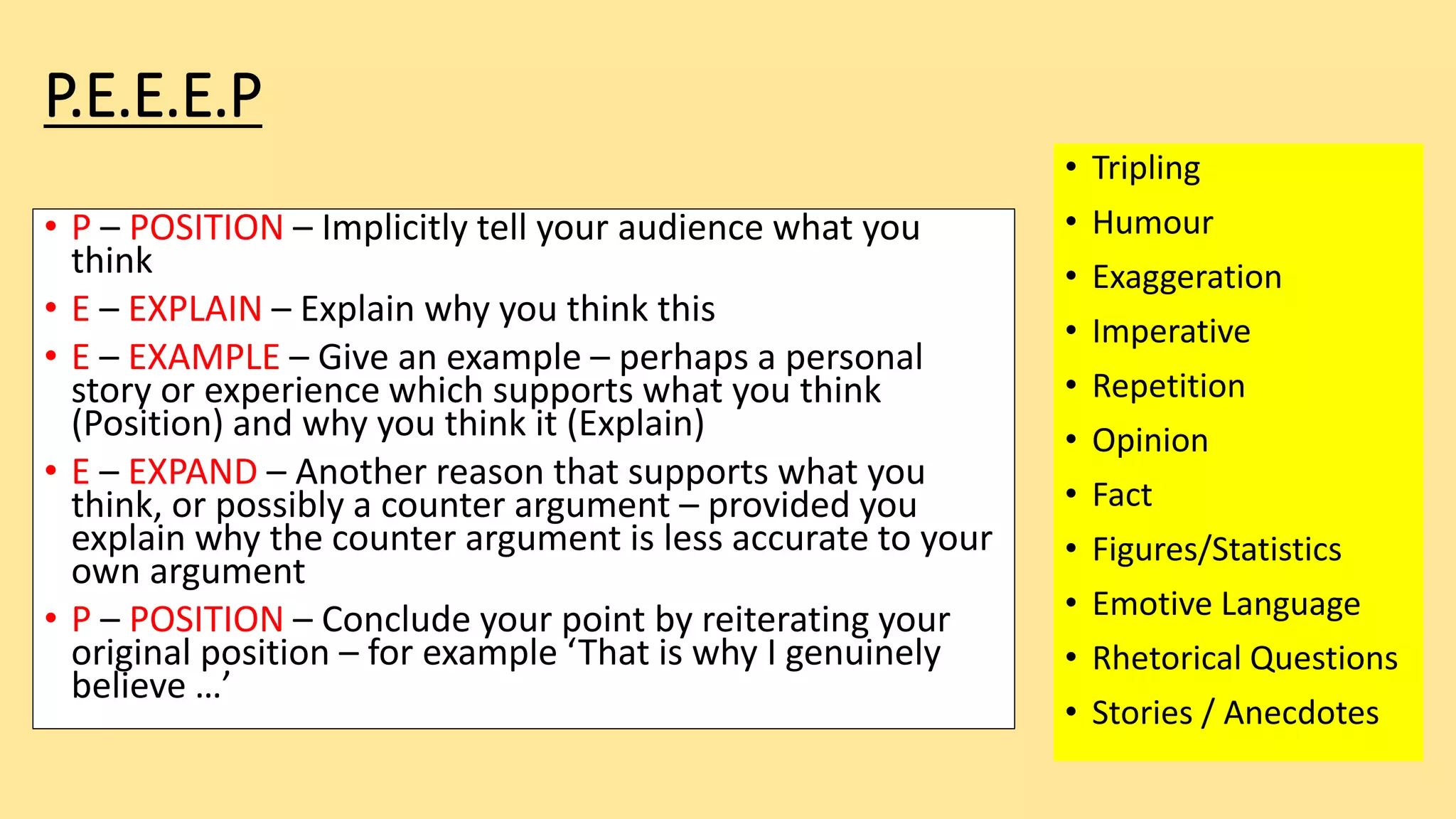 Year 10 iGCSE English Language writing | PPTX