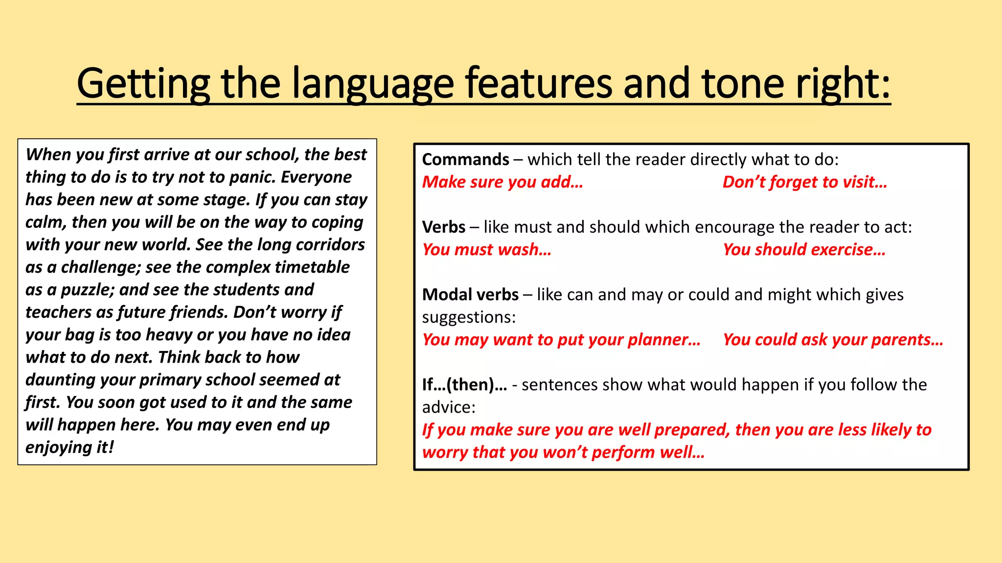 Year 10 iGCSE English Language writing | PPTX
