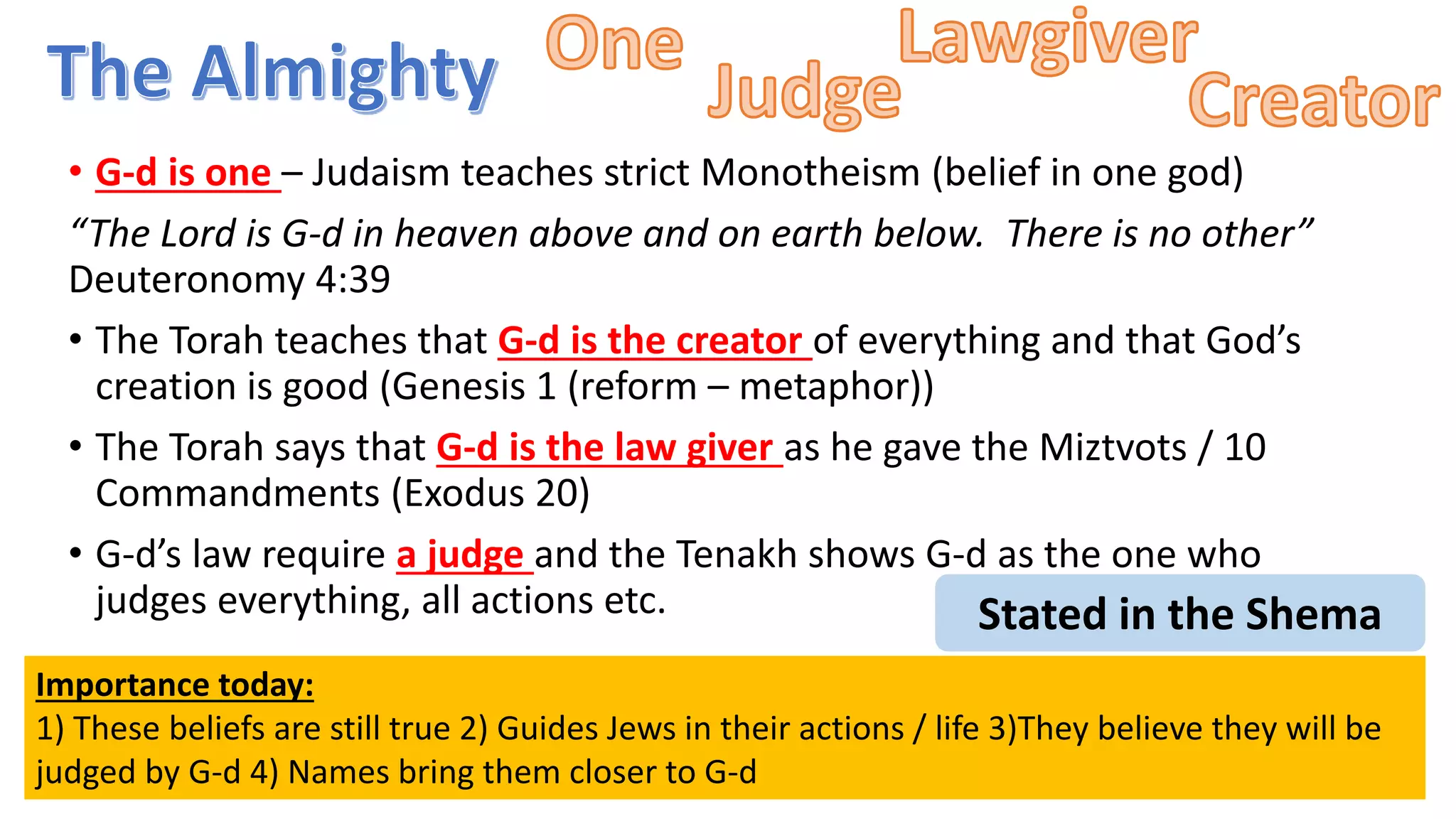 Paper 2: Judaism | PPTX