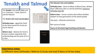 Paper 2: Judaism | PPTX