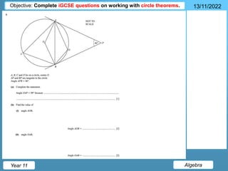 Year 11 - Circle Theorems iGCSE Questions (1).pptx