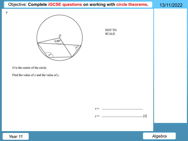 Year 11 - Circle Theorems iGCSE Questions (1).pptx