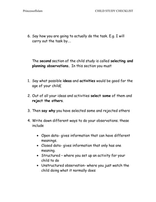 Child Study Help | PDF