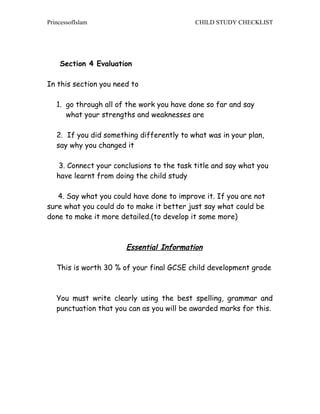 Child Study Help | PDF