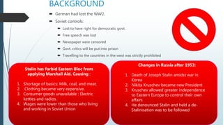 20th Century History : Core content : How secure was the USSR’s control ...