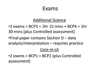 Year 11 science | PPTX