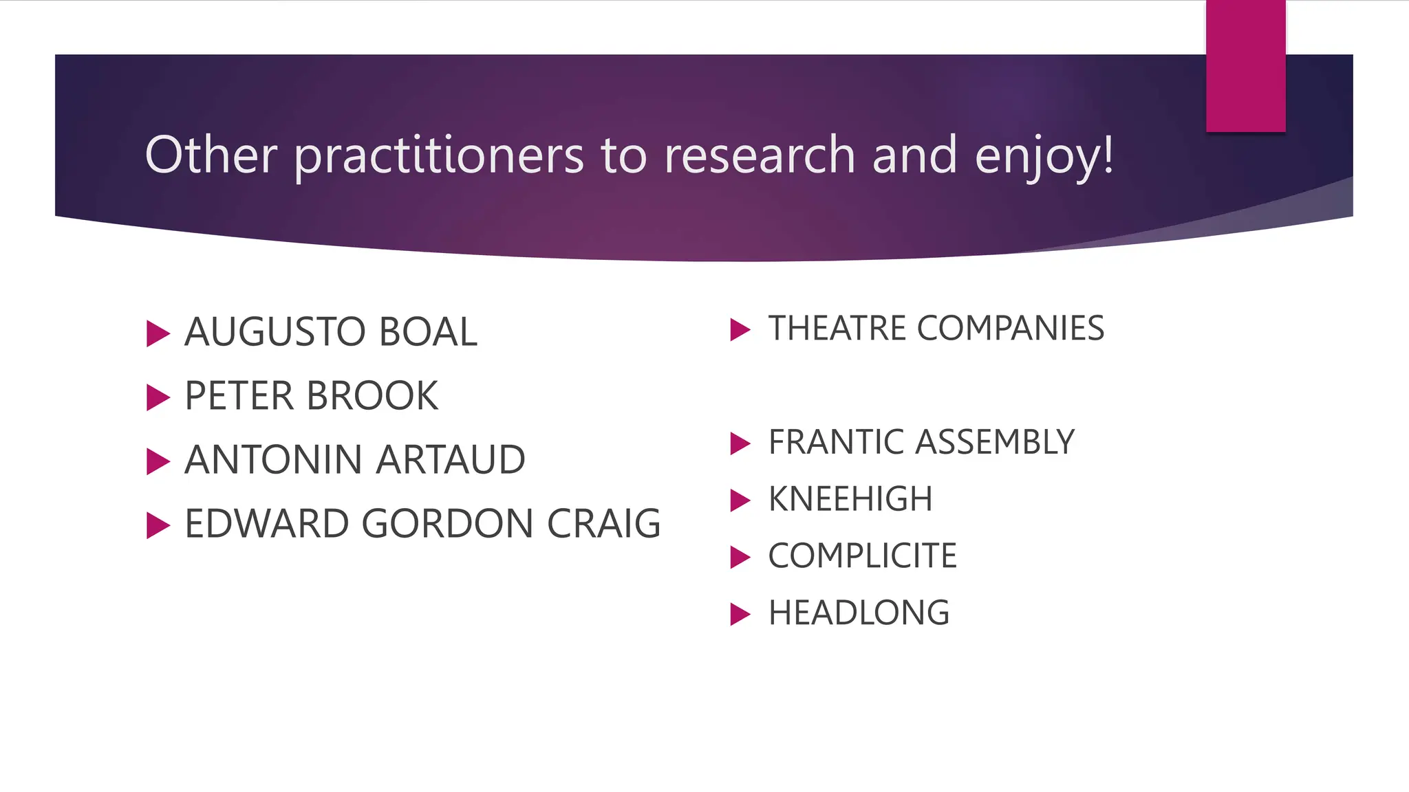 Year 11 transition-A-Level Drama and Theatre.pptx