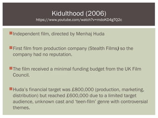 Year 12 AS - Kidulthood, Integration, Synergy, Marketing | PPT