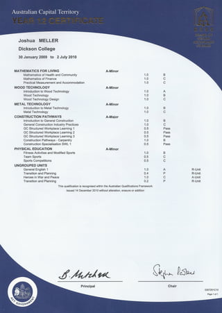 Year 12 certificate | PDF