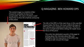 Year 12 media dps analysis | PPTX