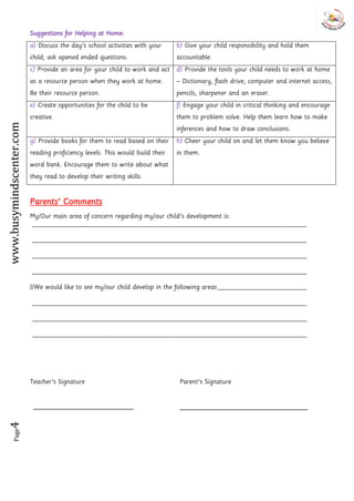 Year 1 goal setting form | PDF