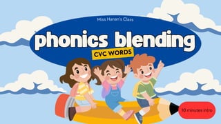 KSSR Year 1 Phonics Blending SEGMENT Slide | PDF