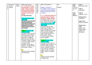 Year 1 planning wb 23.9.13