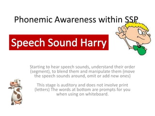Whole class 30 minute SSP session with Harry focus - plus 'oo' work | PPTX