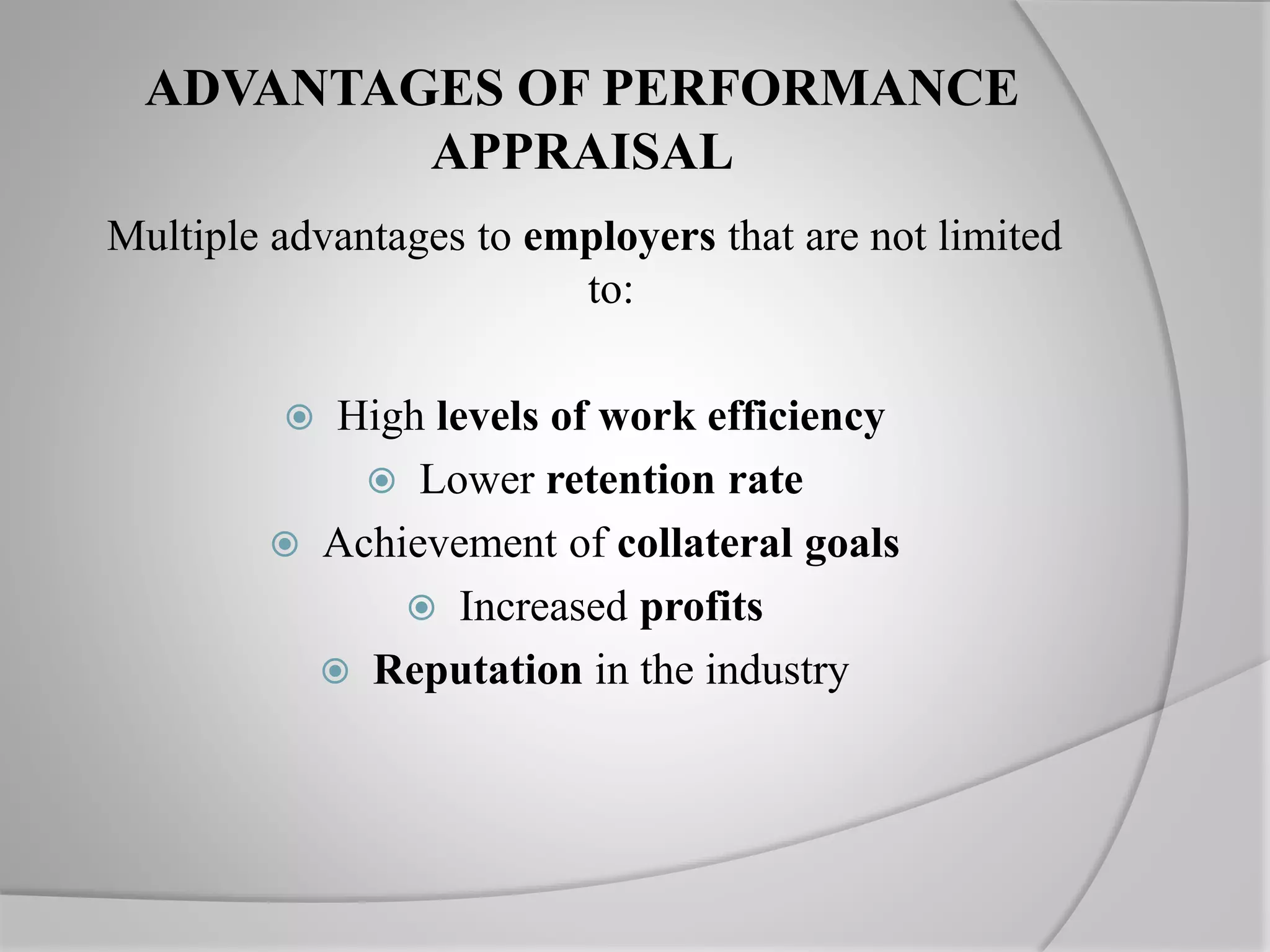 Year 2021's performance appraisal | PPT