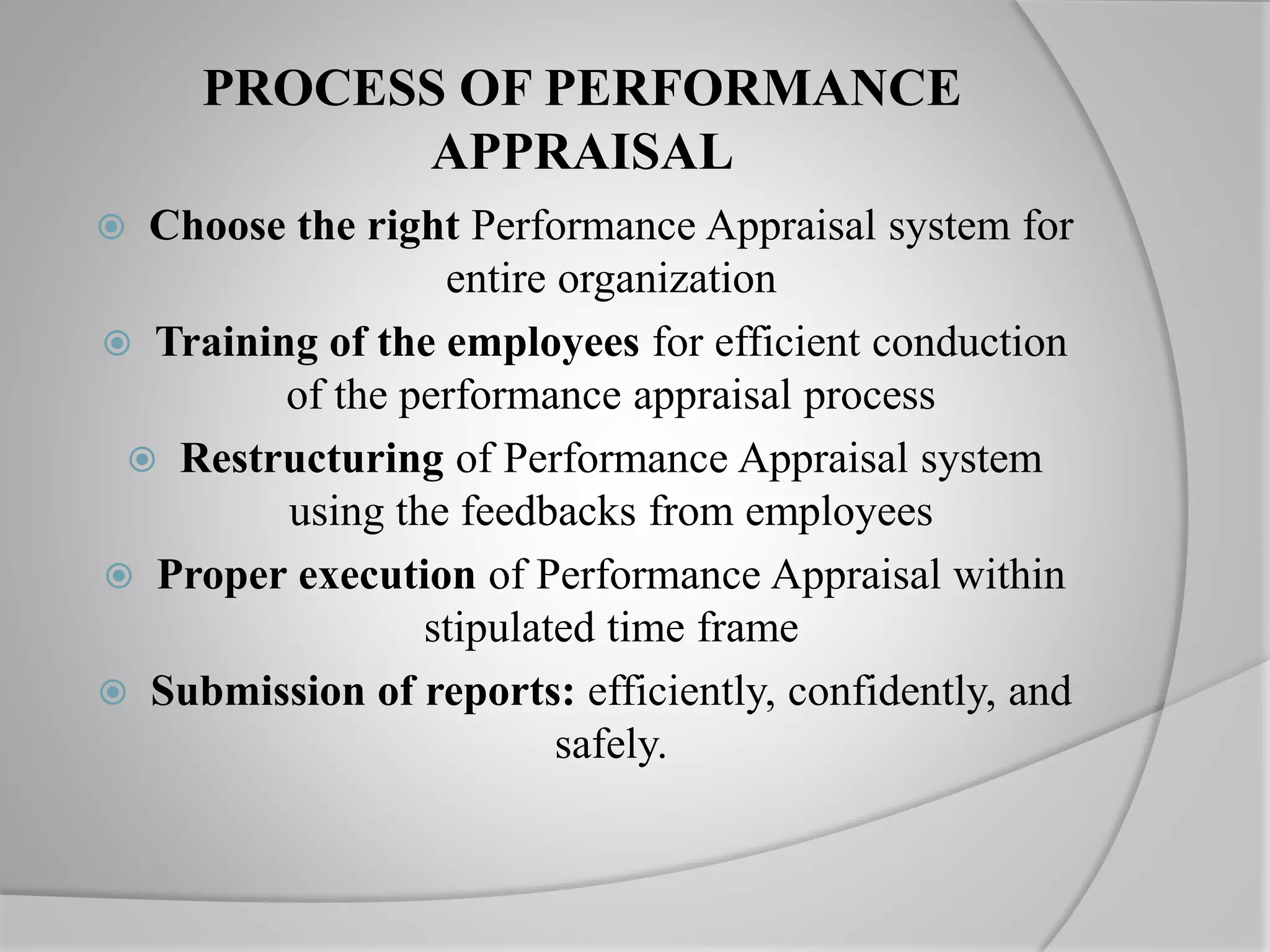 Year 2021's performance appraisal | PPTX