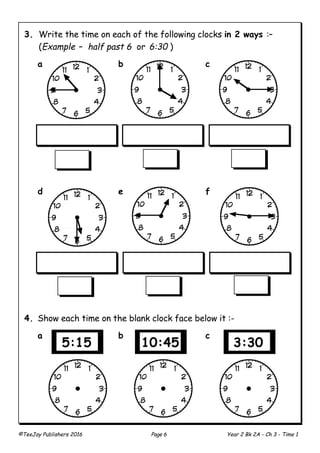 Australian Year 2 Assessment Sample | PDF