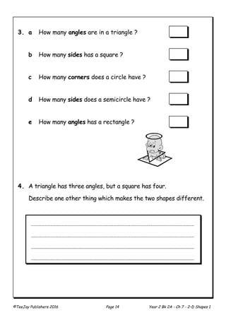 Australian Year 2 Assessment Sample | PDF