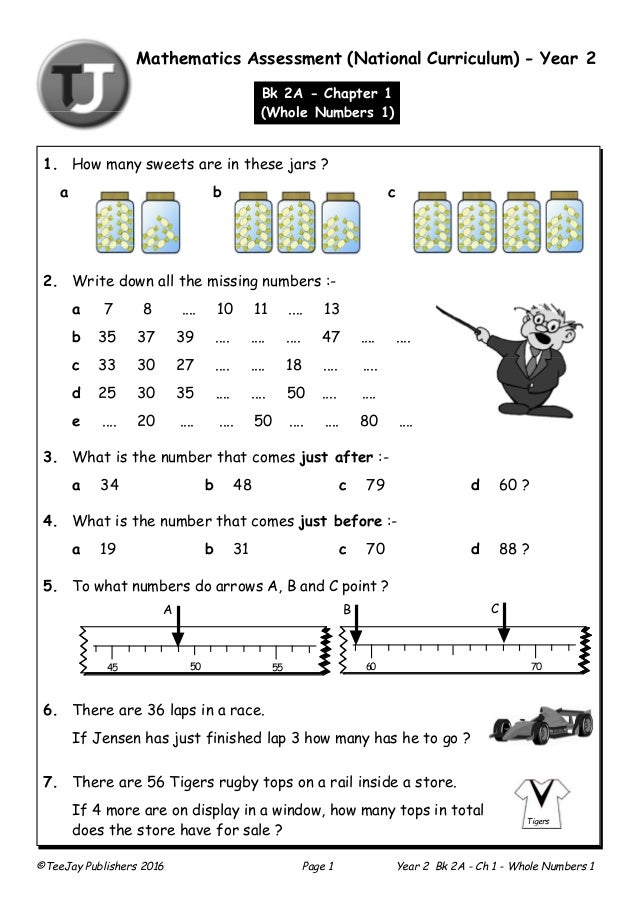 Teejay Year 2 Assessment Sample