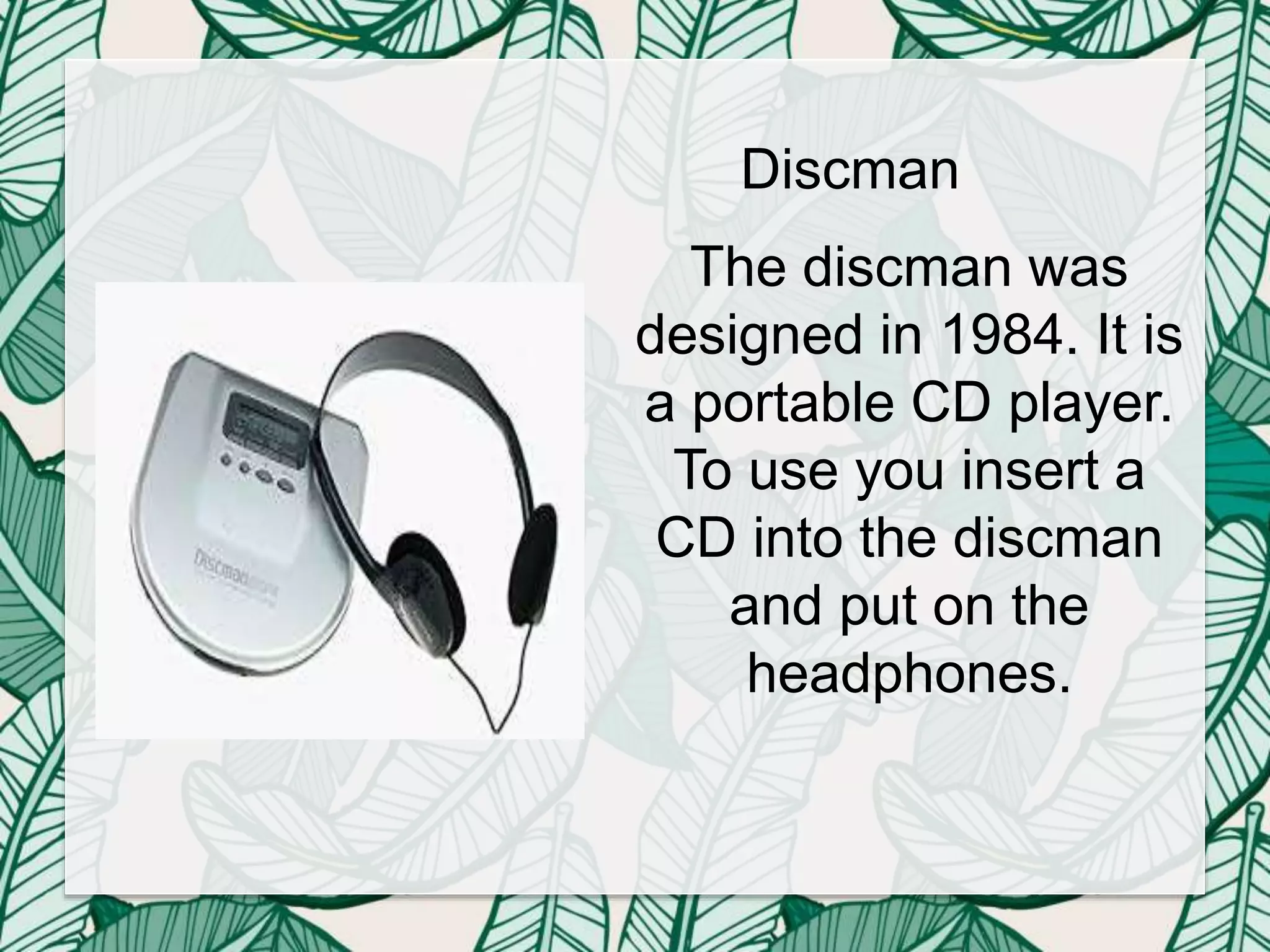 Year 2 history of music players | PPTX