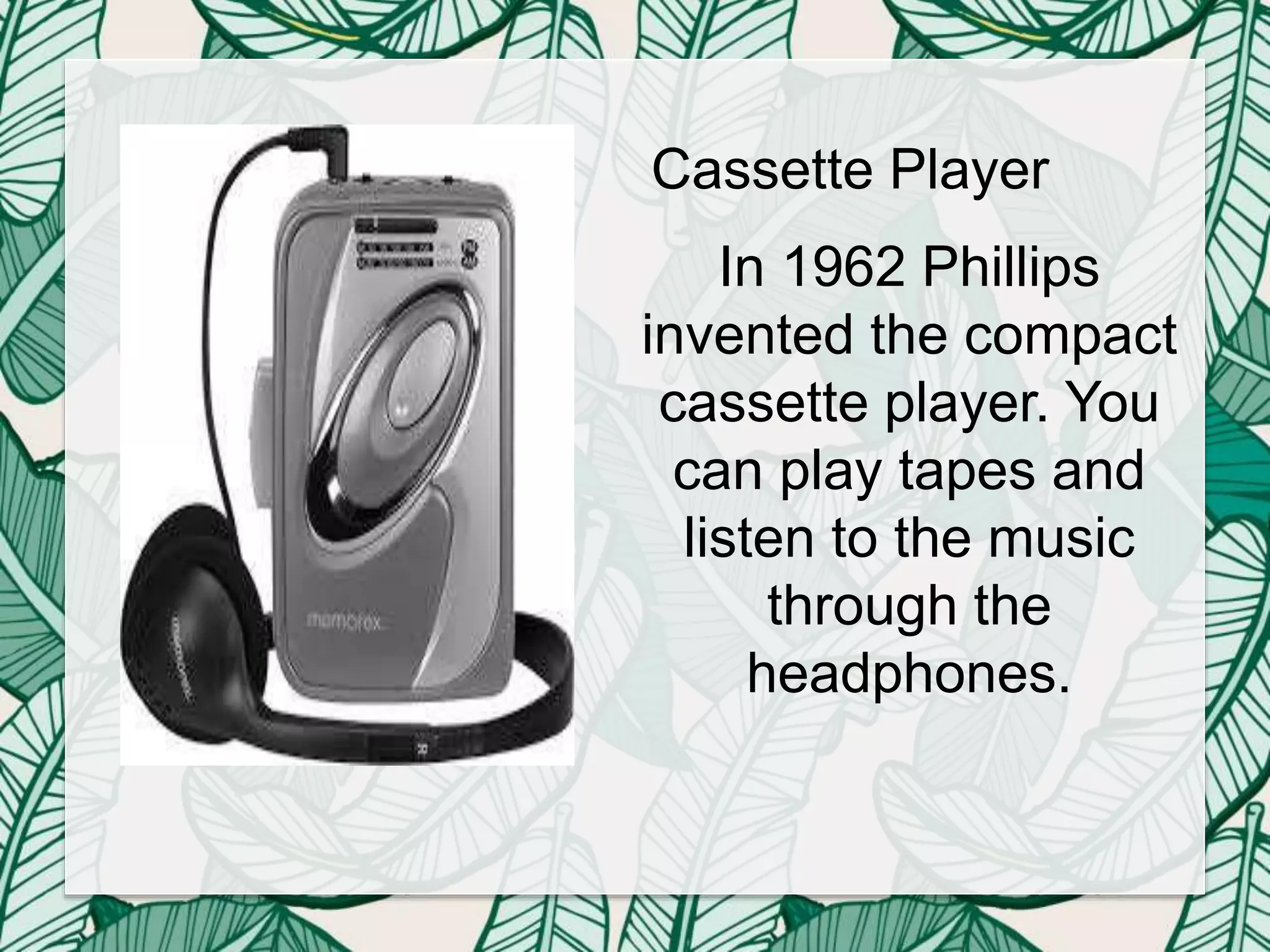 Year 2 history of music players | PPTX