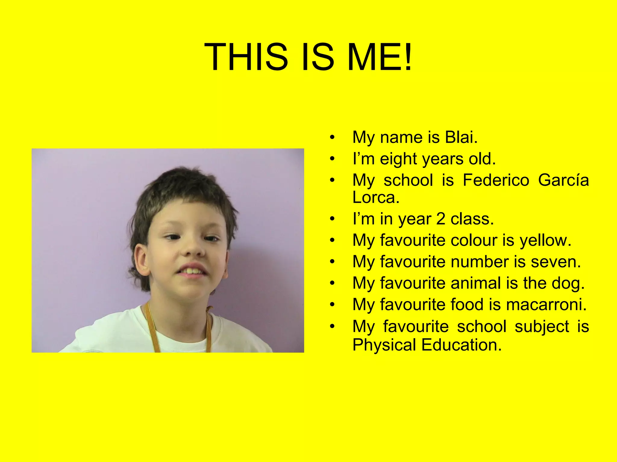 Year 2 pupils' presentations | PPT