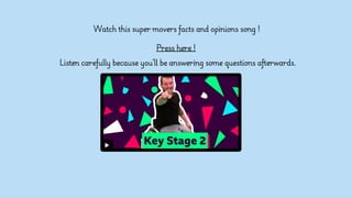 Year 3 comprehension english lesson 1, what are facts and opinions | PDF