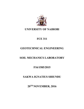 Geotechnical Engineering - Year 3 Lab Report.pdf