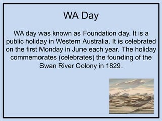 Year 3 wa day | PPTX
