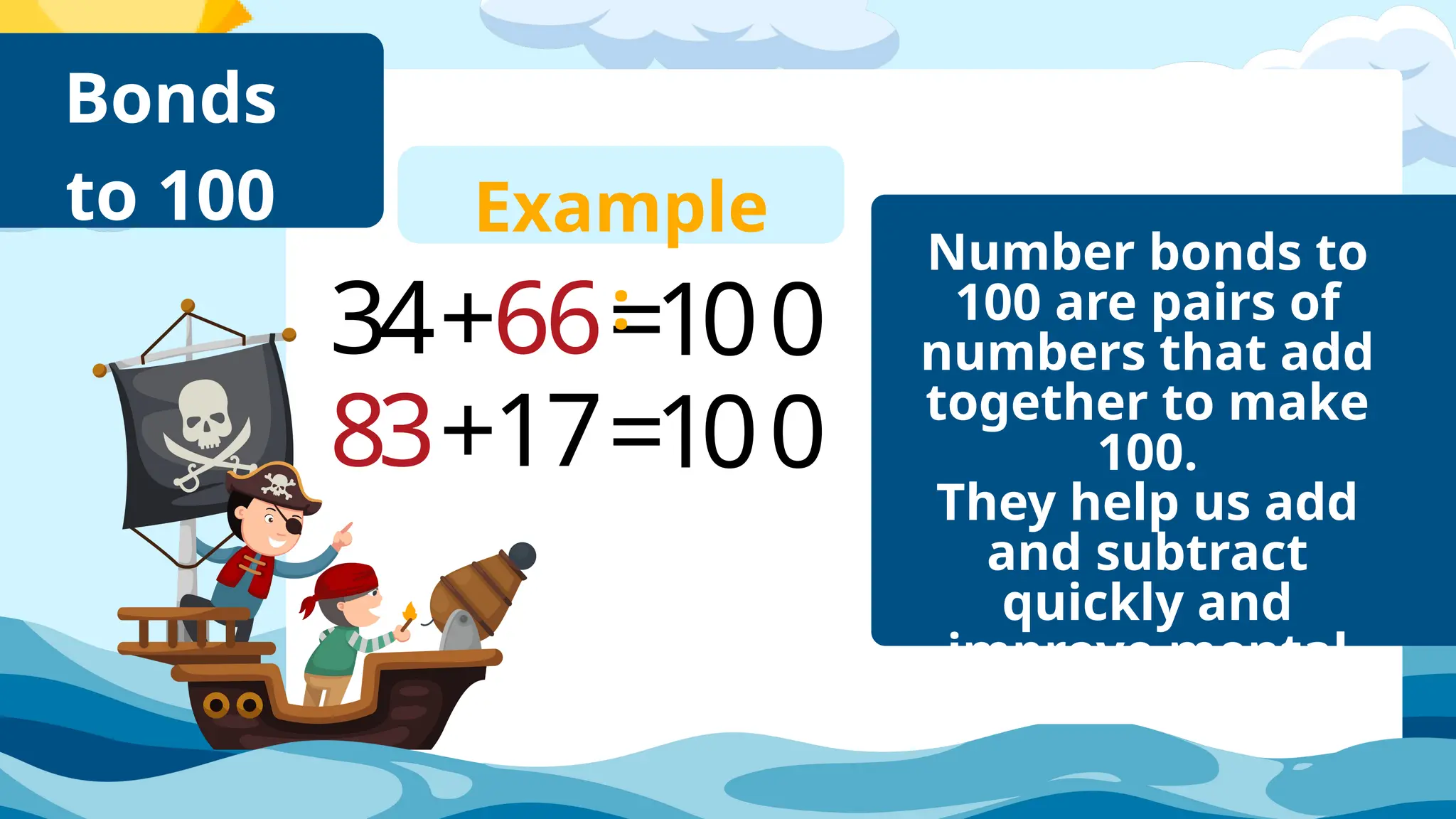 Addition and subtraction with number bonds multiples of 100 to 1000 | PPTX