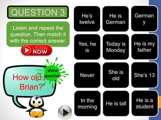 QUESTIONS AND ANSWERS | PPTX