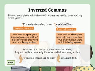 Year 4 speech punctuation | PPT